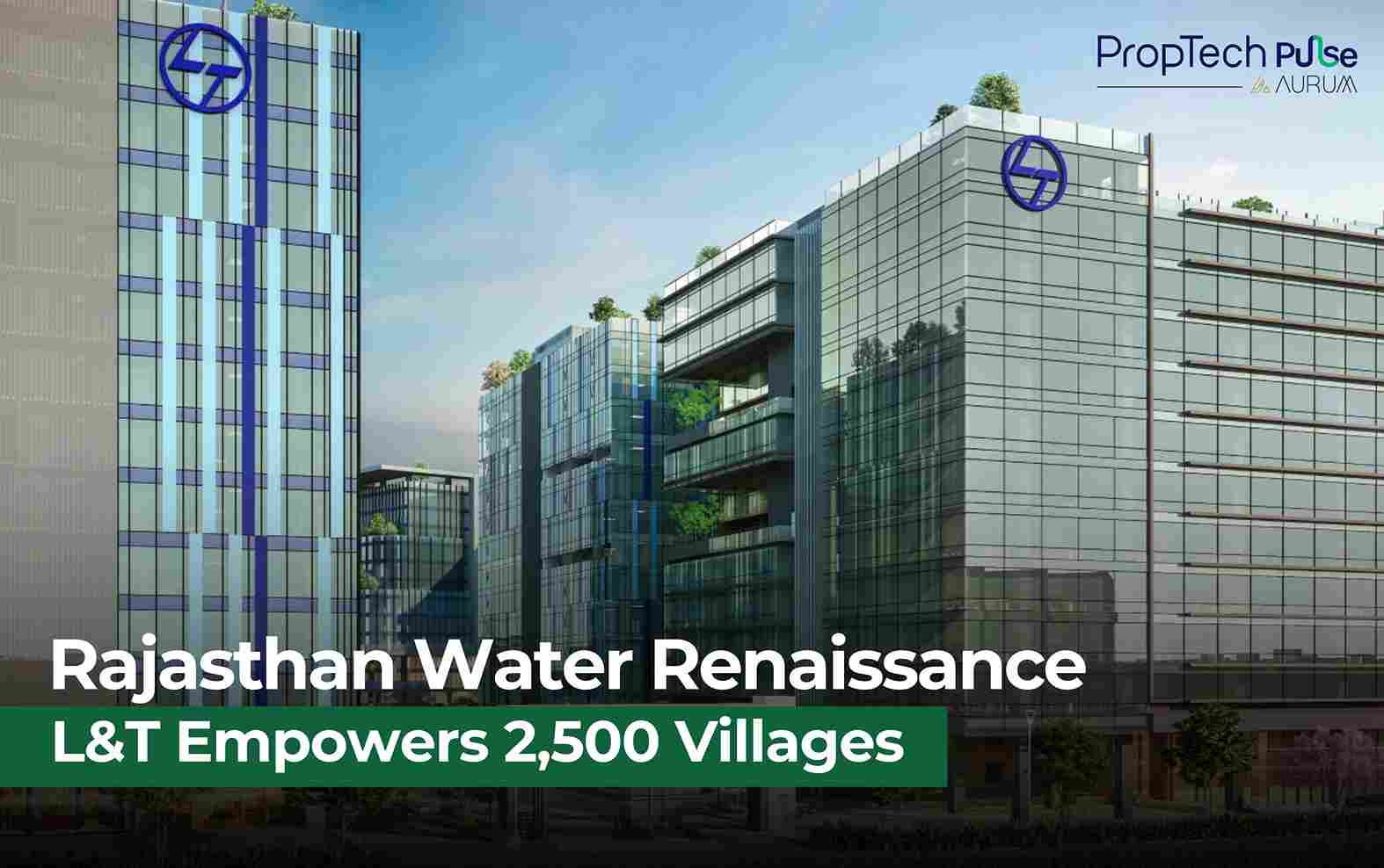 L&T Wins Major Rajasthan Orders to Transform Rural Water Infrastructure