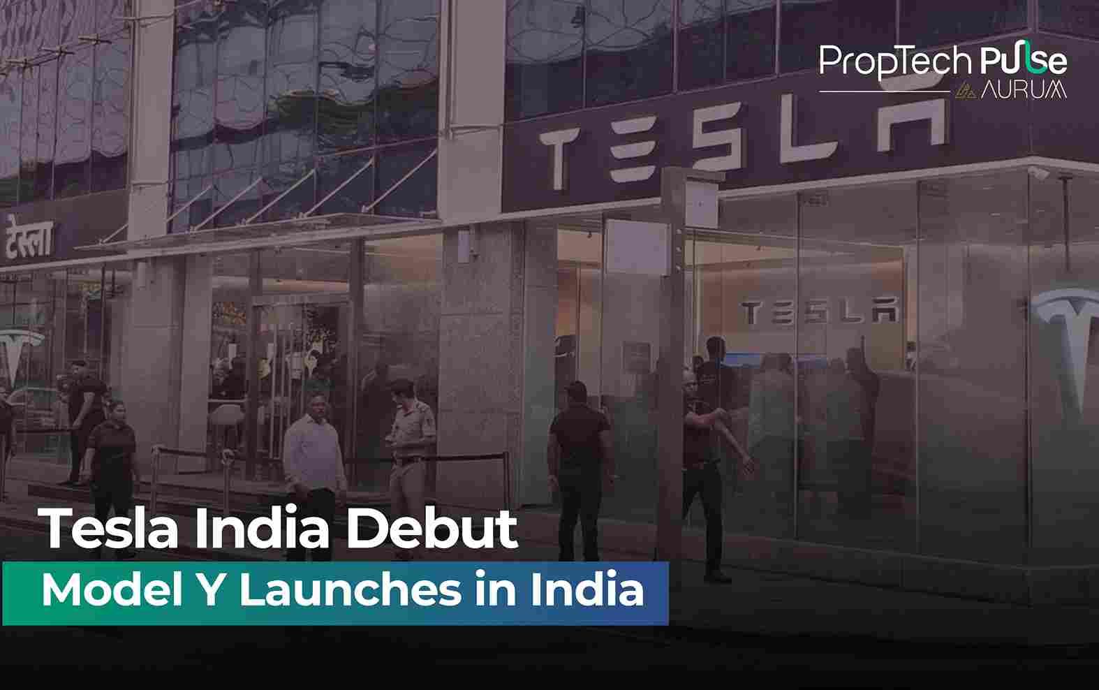Tesla Unveils Mumbai Showroom, Debuts Model Y SUV in India’s BKC