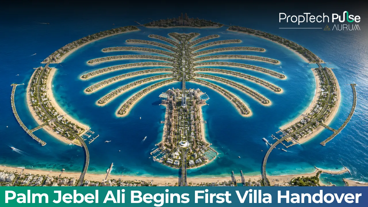 Dubai's Palm Jebel Ali Set for First Villa Handovers in 2026